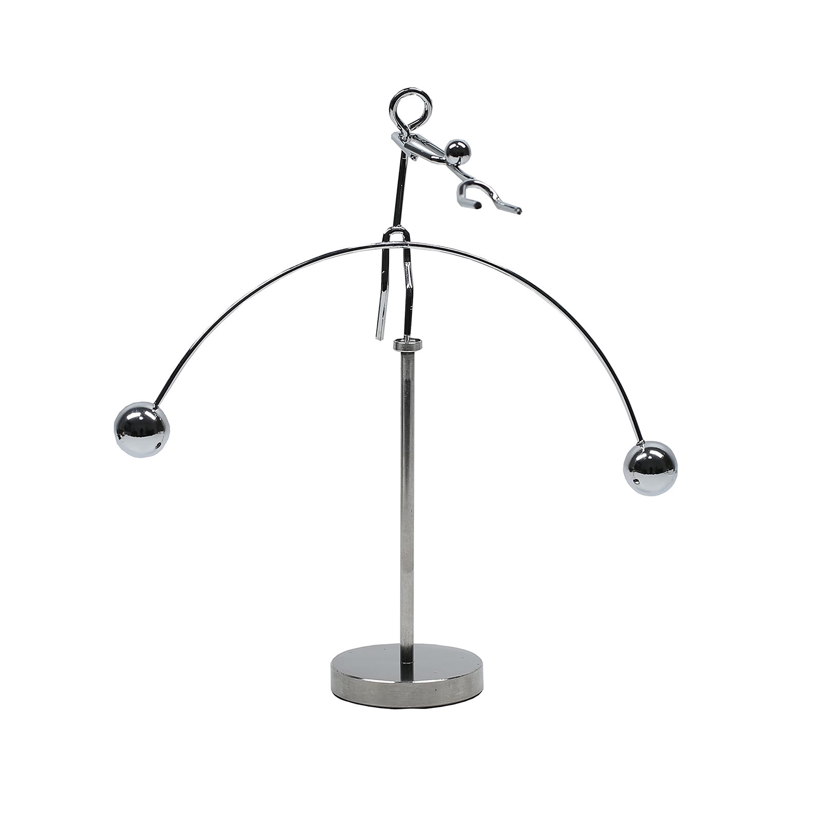 The Fisherman Balancing Sculpture, Fisherman - Kinetic Balancing Desk Toy Fishing Physics ...
