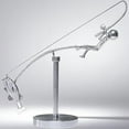 The Fisherman Balancing Sculptures,Kinetic Fishing Sculpture- Balance ...