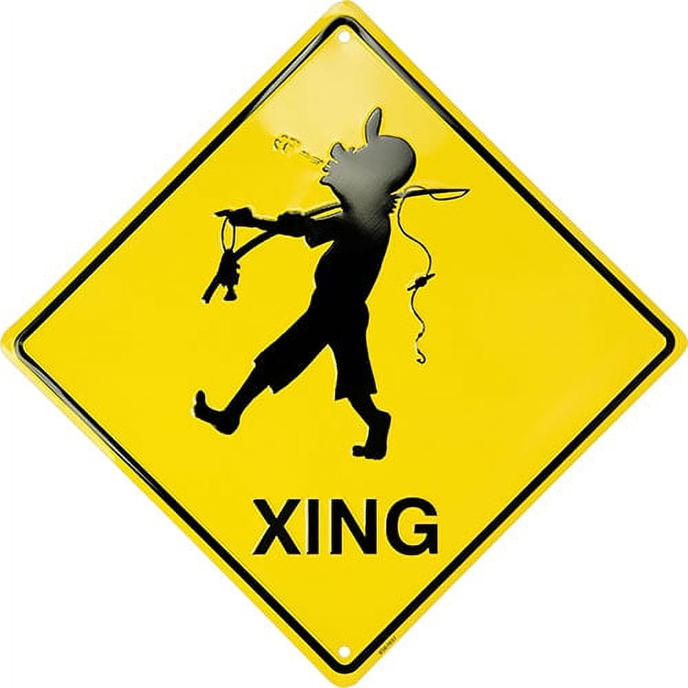 Fisherman Crossing Sign - Walmart.com