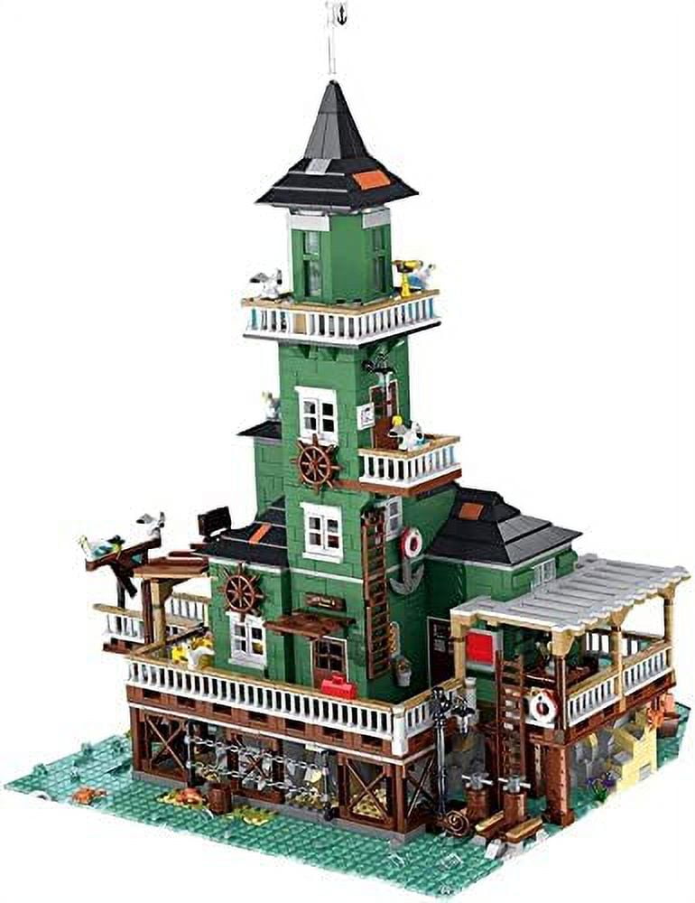 General Jim's Fisherman Harbortown Lighthouse Building Blocks Set, 3452 ...