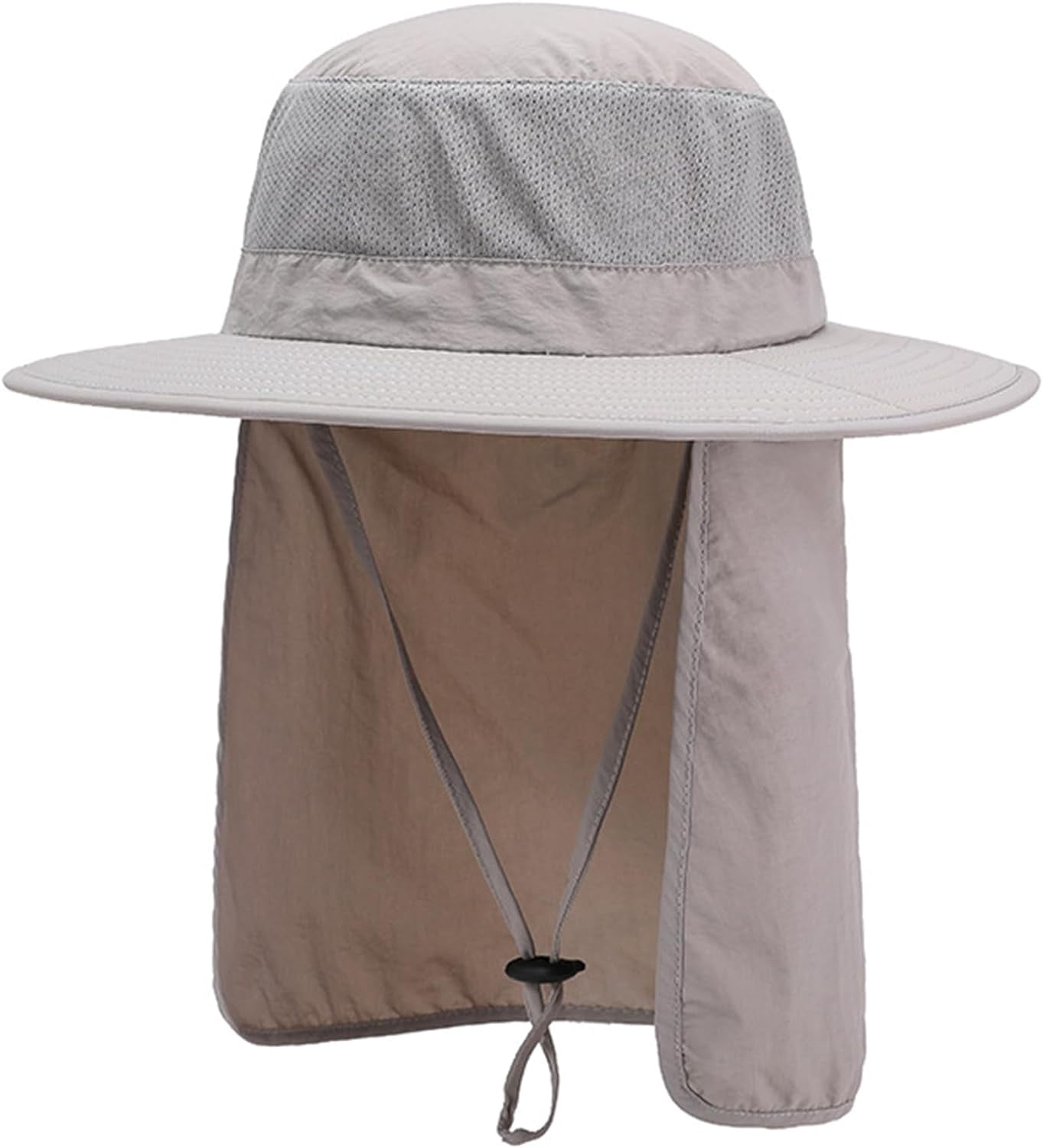 Fisherman Sun Hat UPF 50+ Protection Wide Brim Hat with Breathable Mesh ...