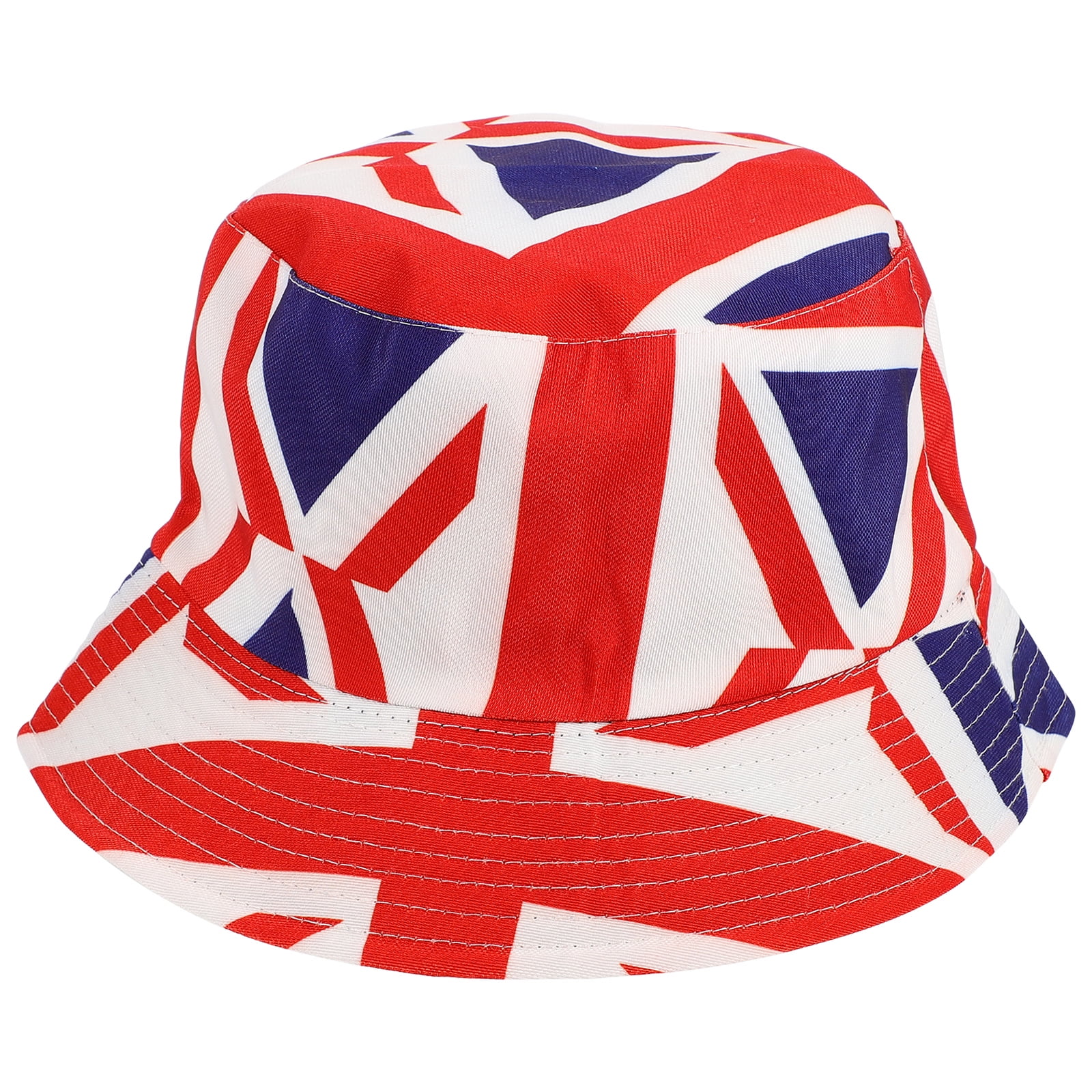 Leifggao Fashion Outdoor Fisherman Bucket Hat Union Jack Flag Hat Sun ...