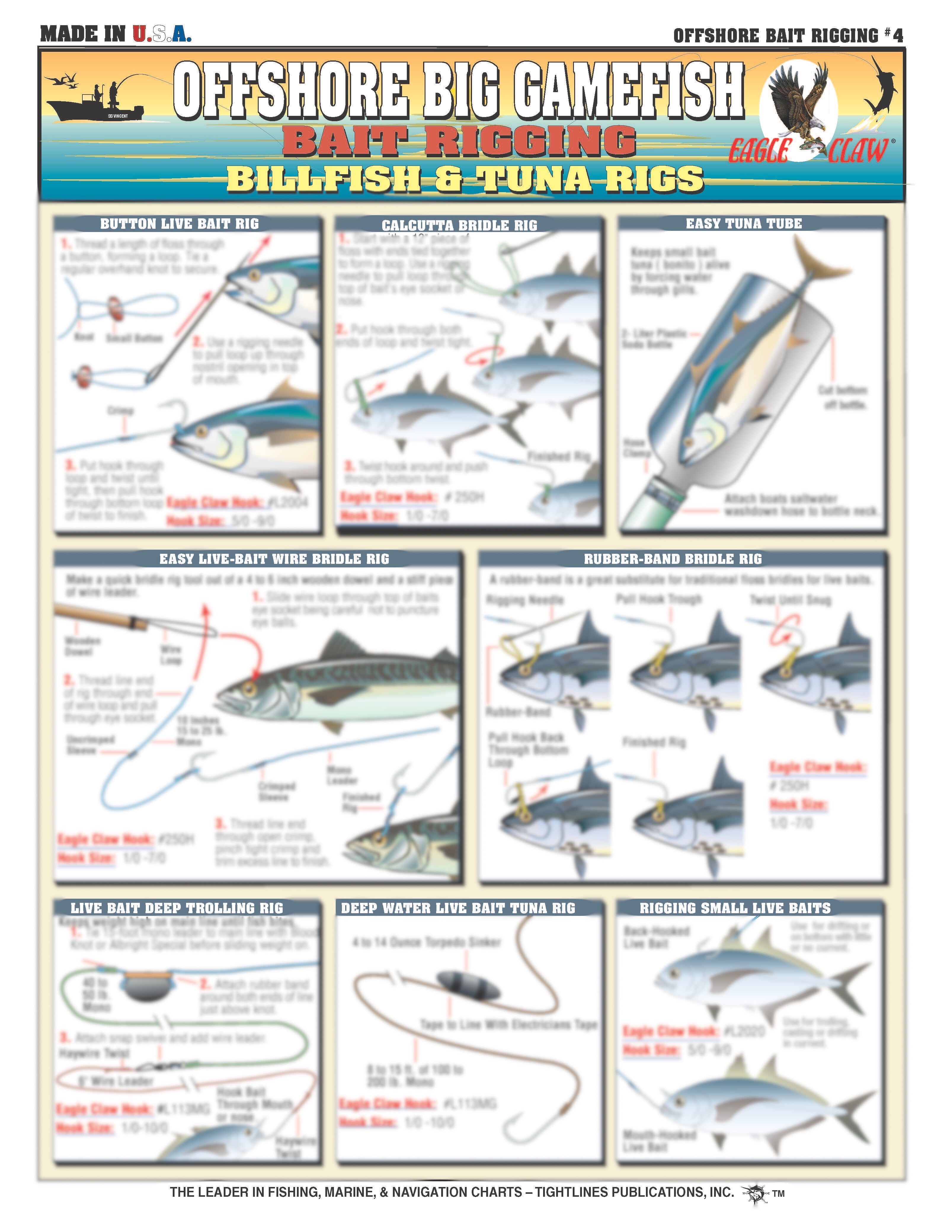 Fishermen's Offshore Big Gamefish Bait Rigging #4 (Billfish & Tuna Rigs ...
