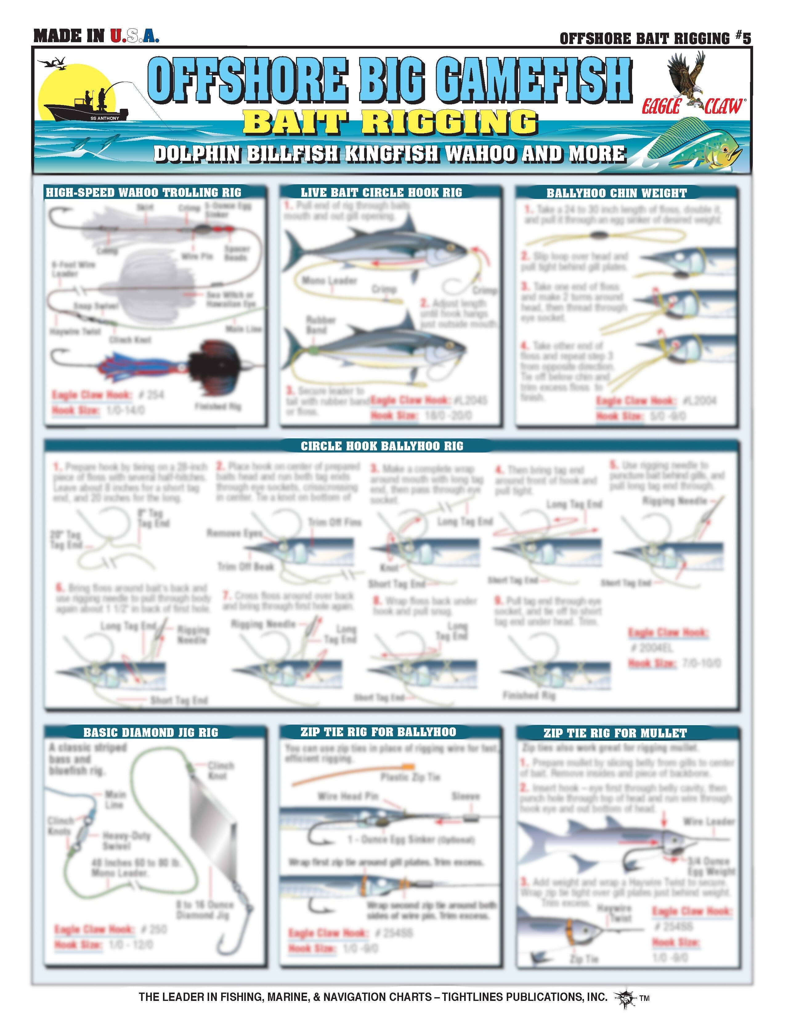 Fishermen's Offshore Big Gamefish Bait Rigging #5 (Dolphin, Billfish ...