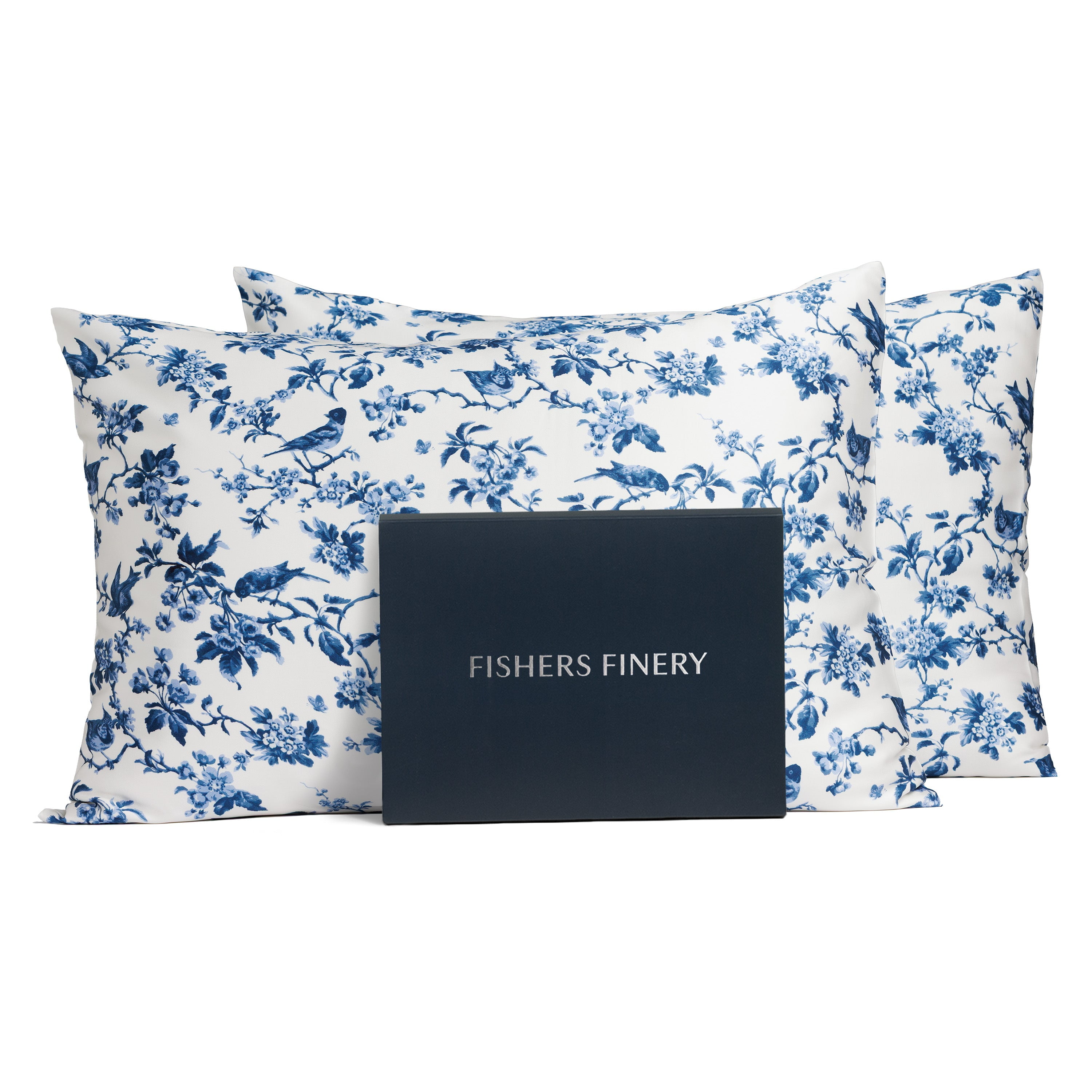 Fishers Finery 25mm 100% Pure Mulberry Silk Pillowcase 2 Pack (Tea Cup ...