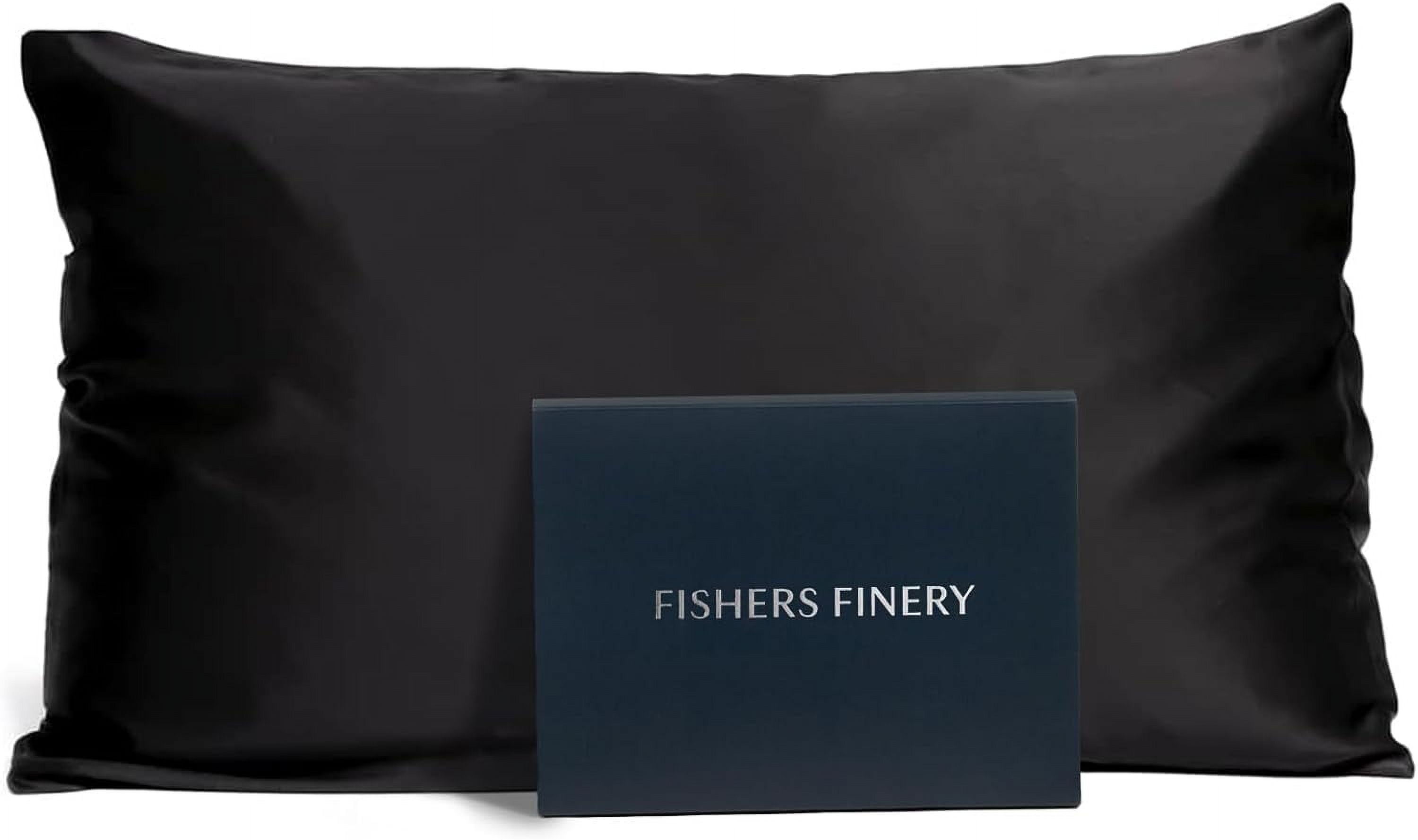 Fishers Finery 25mm 100% Pure Mulberry Silk Pillowcase, Good ...