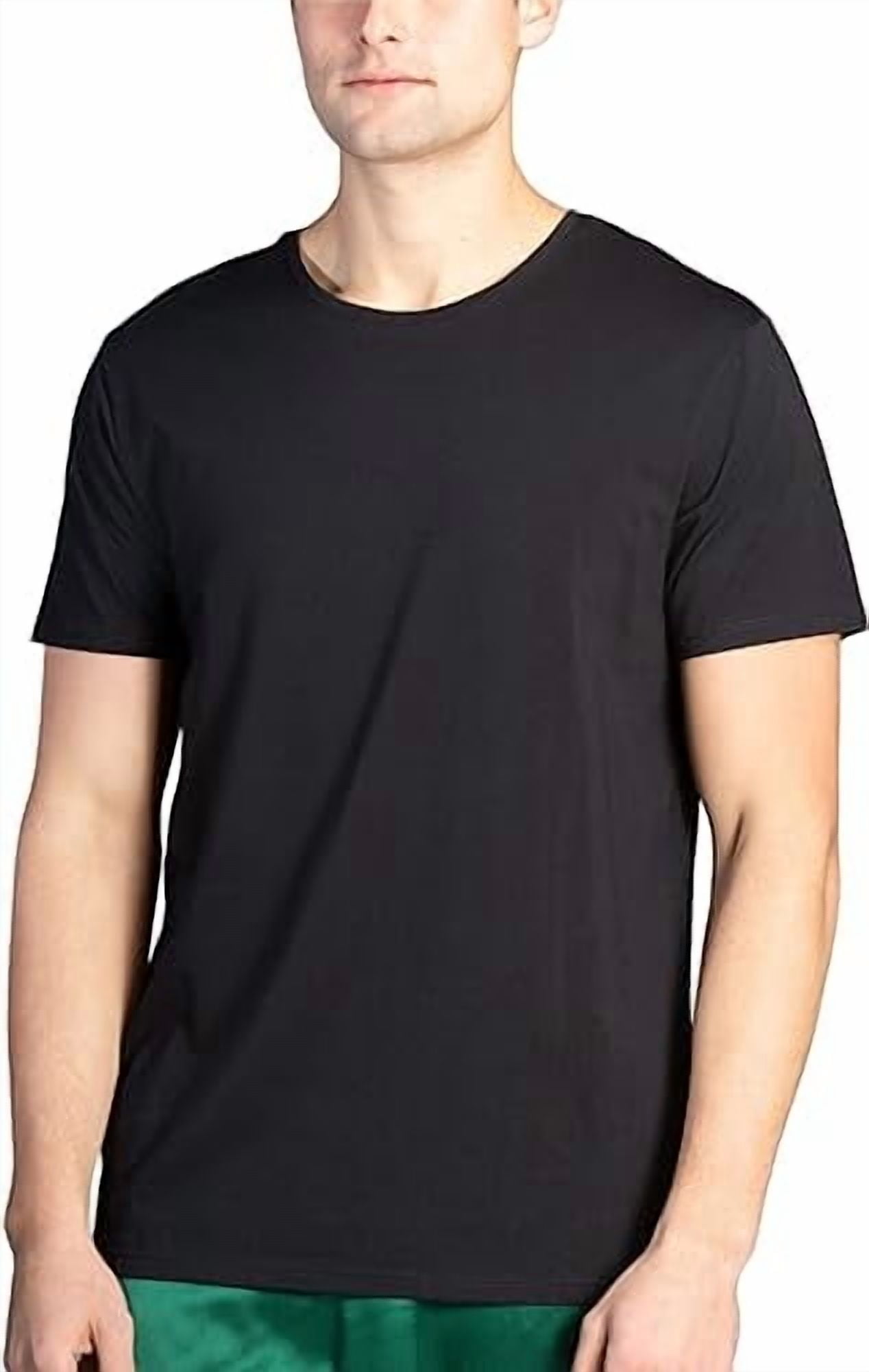 Fishers Finery Men's Classic Crew Neck Micro Modal T Shirt| Extra ...