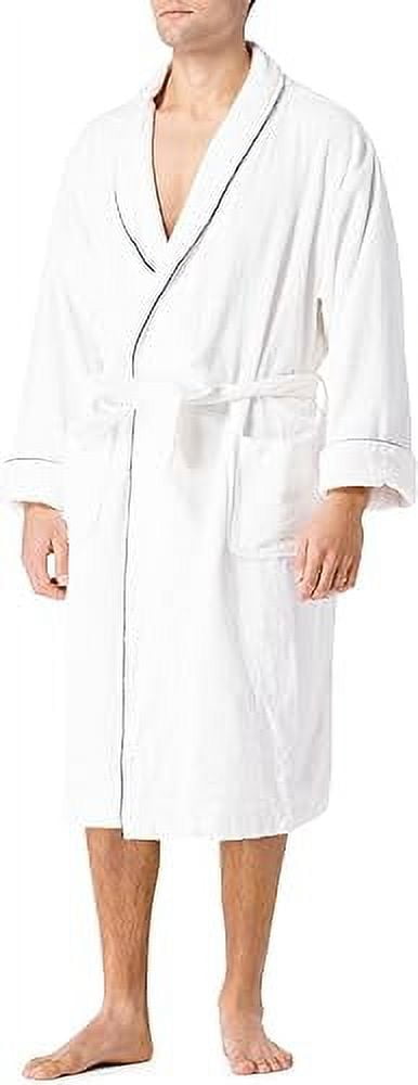 Fishers Finery Men's Premier EcoFabric Turkish Style Terry Spa Robe ...