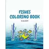 Fishes Coloring Book : Educative Fishes Coloring Book, Fishes Coloring ...