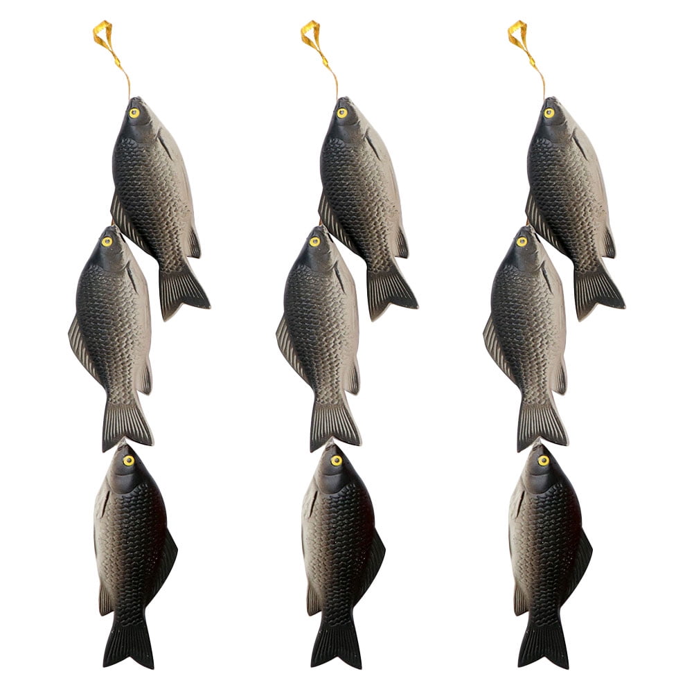 Fishes Fish Hanging Fake Artificial Lifelike String Food Model Strings ...