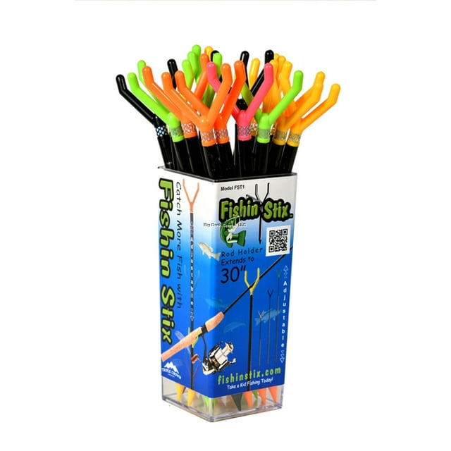Active Fishin Stix Trident 30 Inch Extendable Rod Holder - Walmart.com