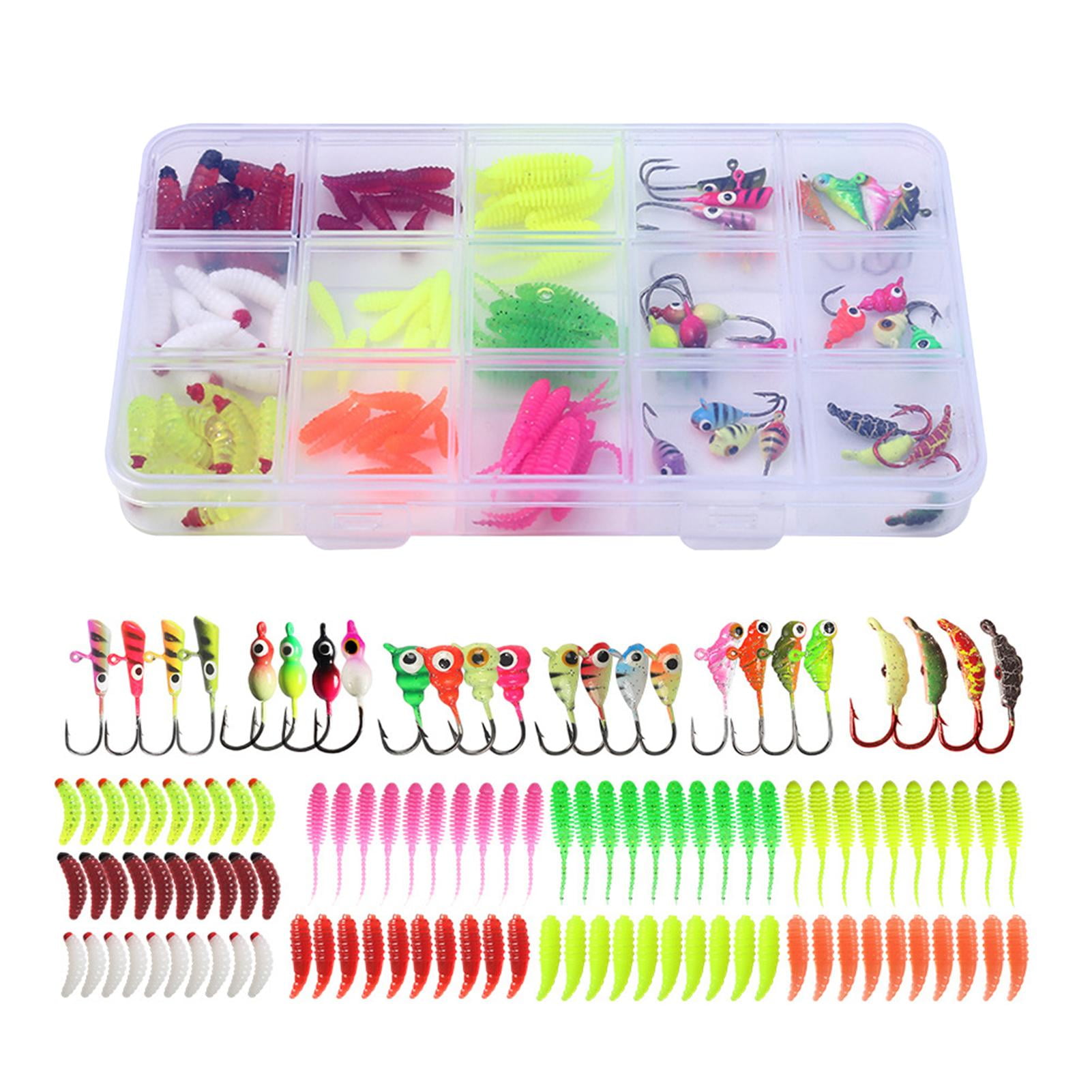 Fishing Accessories Kit, Fishing Lures Kit Tackle Box, 3D Fish Eyes Fishing Accessory for Trout ...