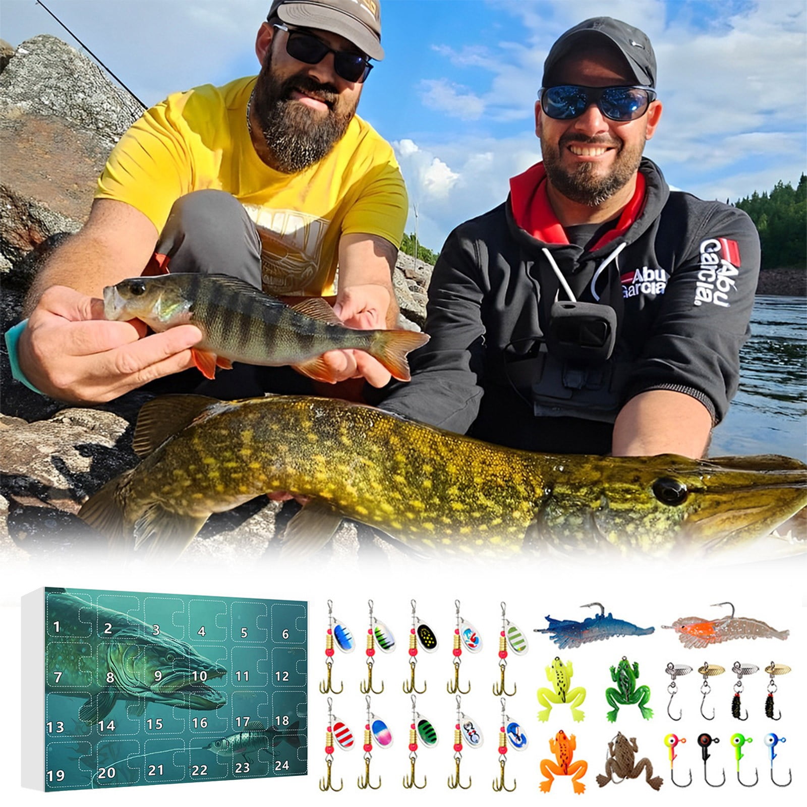 Fishing Advent Calendar 2024 Countdown Set for Adults and Teens ...