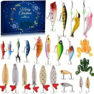 Mystery Tackle Box 2023: 12 Days of Fishmas Freshwater Fishing Lures ...