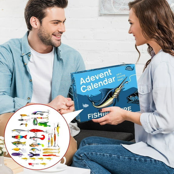 Fishing Advent Calendar 2025 for Anglers-Unique Fishing Event Calendar ...