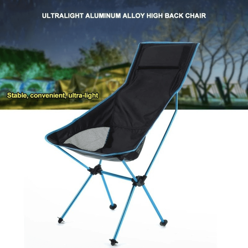 Fishing BBQ Hiking Chair Foldable Outdoor Collapsible Camping Chair ...