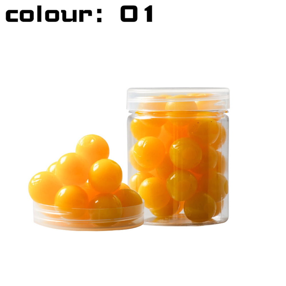 Fishing Bait Corn Flavor Strawberry Flavor Elastic Soft Floating Ball ...