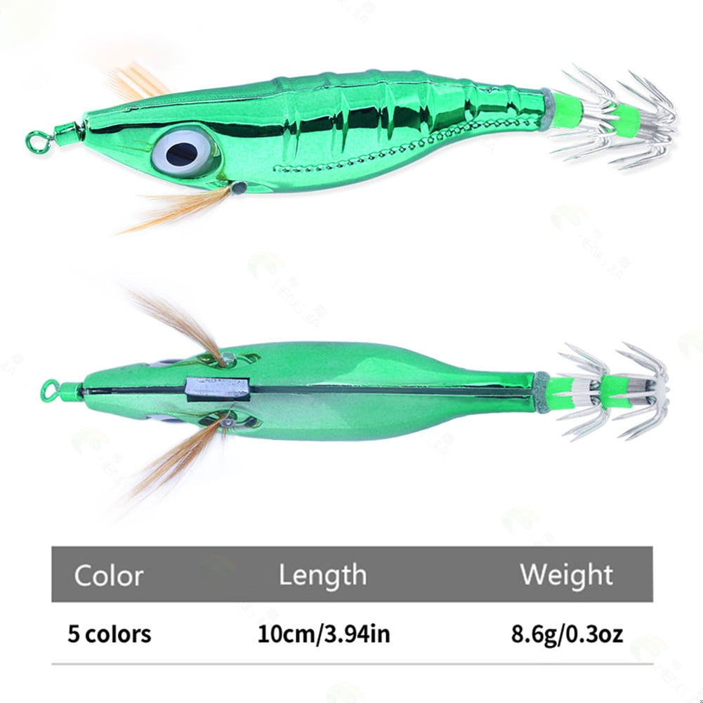 Fishing Bait Luminou Catch More Fish With Our 10Cm/86G Fishing Bait Luminous Shrimp Lure Octopus ...