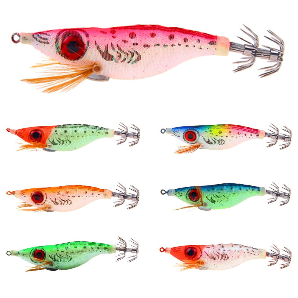 Fishing Bait Squid Hooks Iscas Luminous Needle Pesca Squid Hook Squid ...