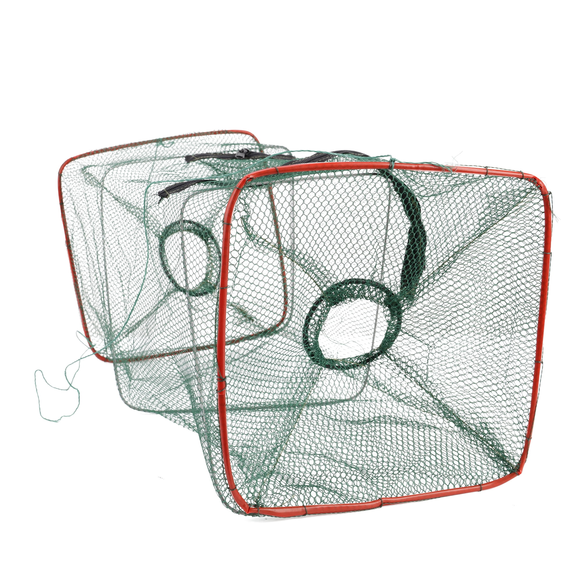 Fishing Bait Trap, 2Pcs Collapsible Crab Trap for Minnow Crawfish ...