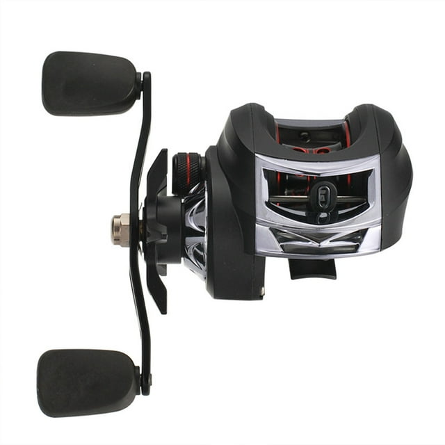 Fishing Baitcasting Reel - 6.3/1 Gear Left Right Hand Baitcasting Reel ...
