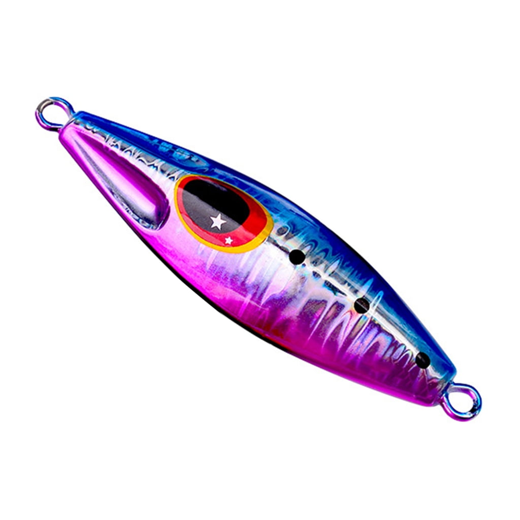 Fishing Baits Fishing Tackle Accessories Metal Jigging Spoon Sea ...