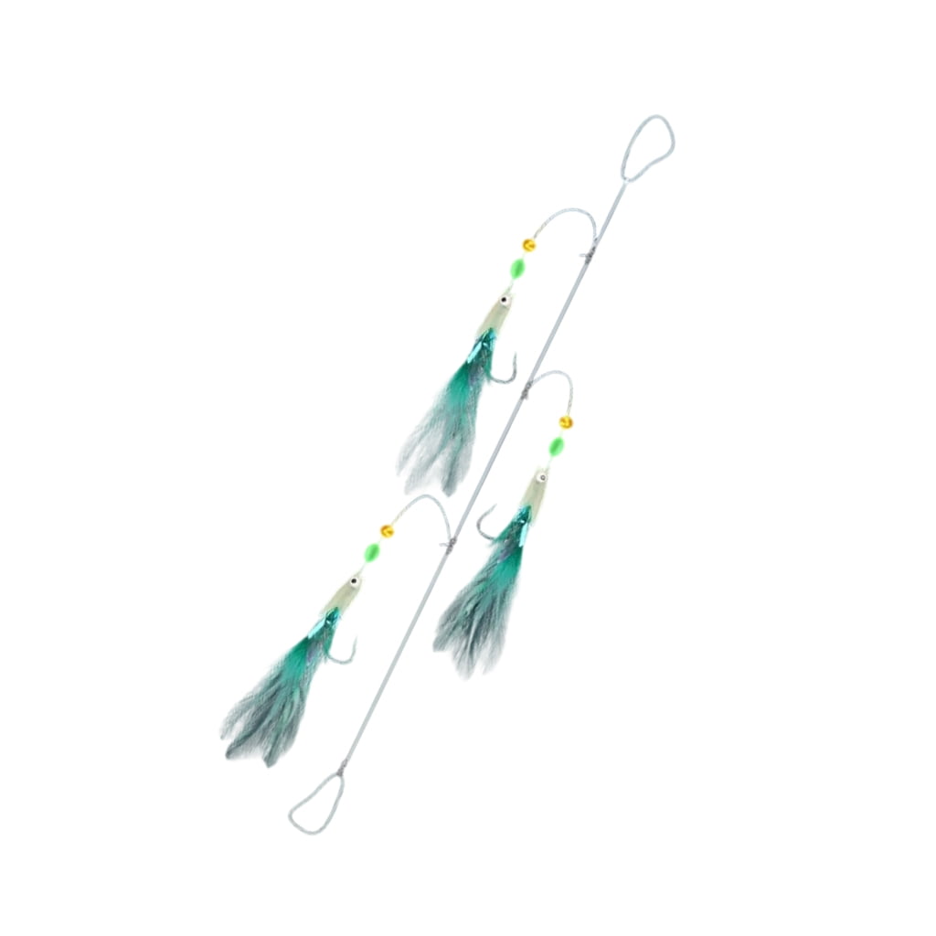 Fishing Baits Hook Sabiki Rig Glow Fish String Hook Fishing Baits Lures ...