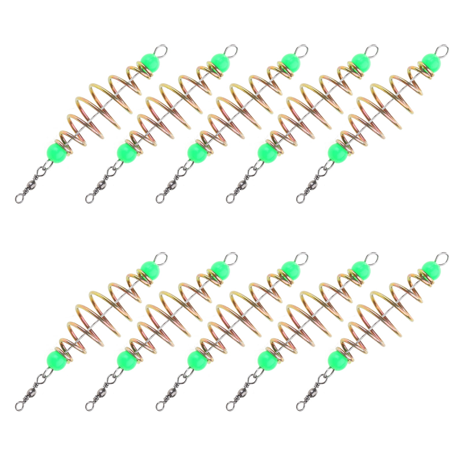 Fishing Baits Spring 10 Pcs/Set Lure Inline Hangings Tackle Tackle ...