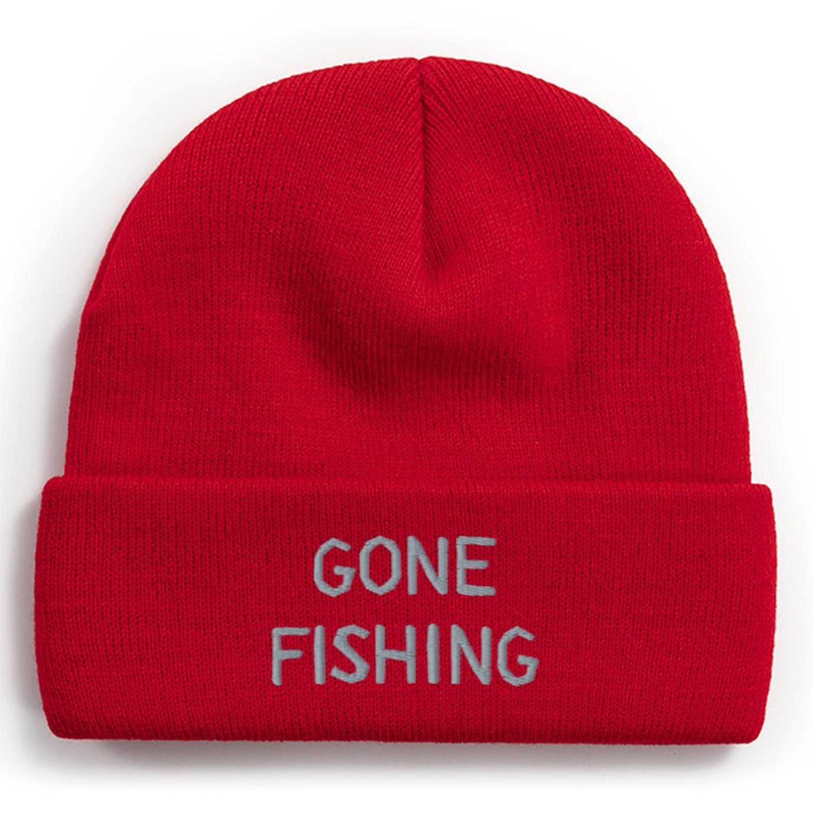 Fishing Beanie Hat - Gone Fishing Winter Fishing Knit Hats for Men ...