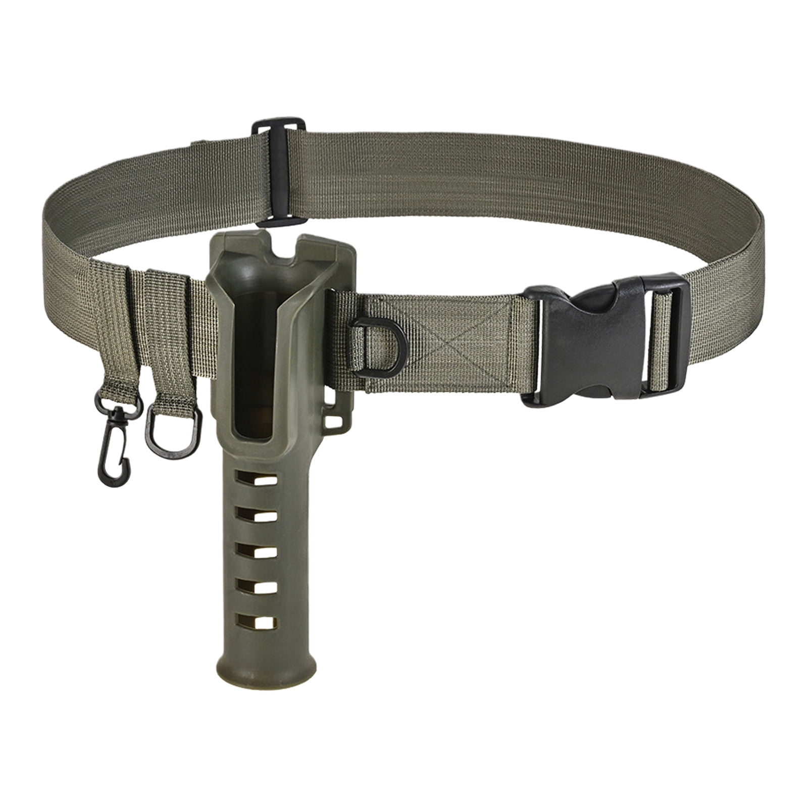 Fishing Belt With Pole Holder Durable Outdoor Tackle Organizer For ...