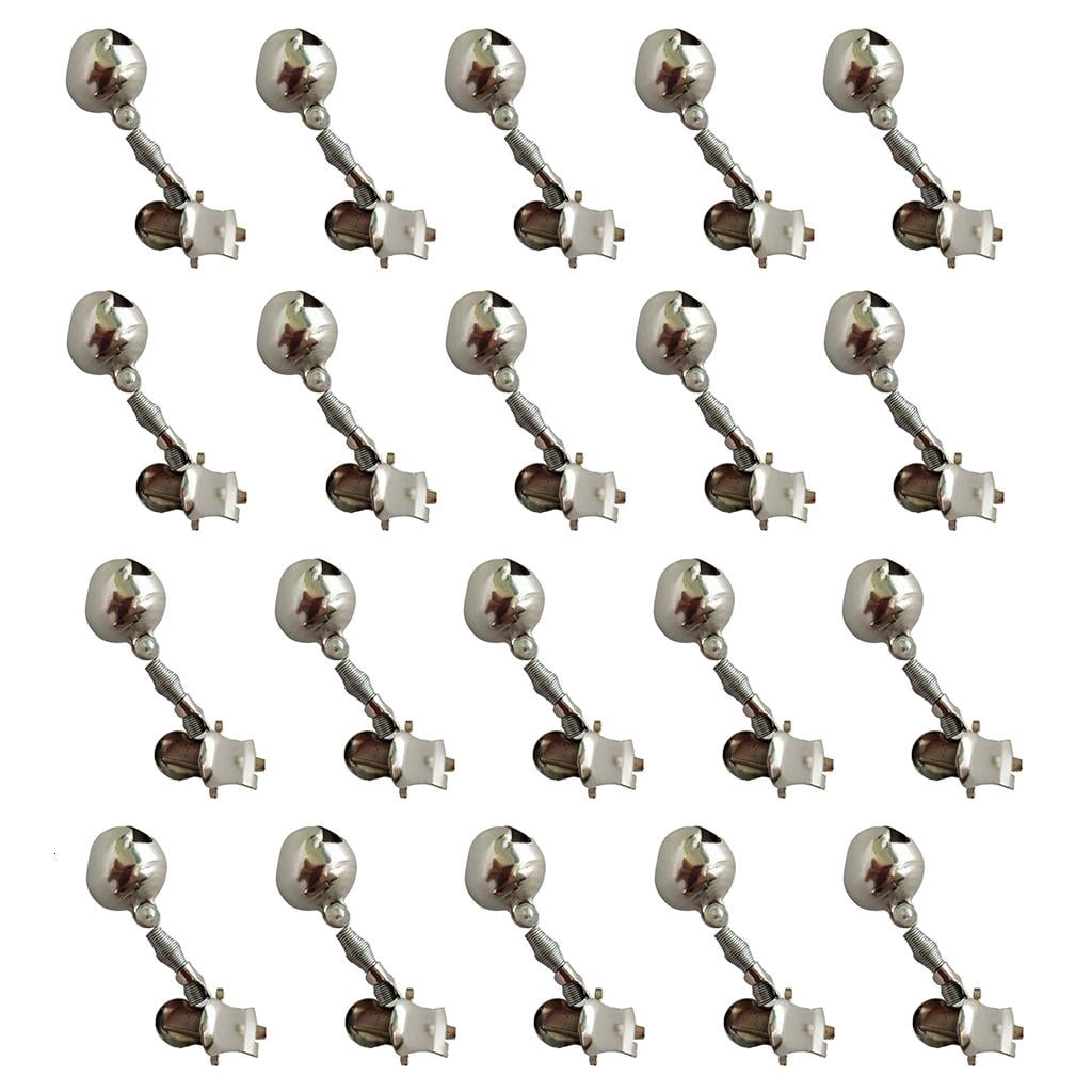 20Pcs/Set Single Bell Fishing Bite Alarms Fishing Rod Bell Rod Outdoor ...