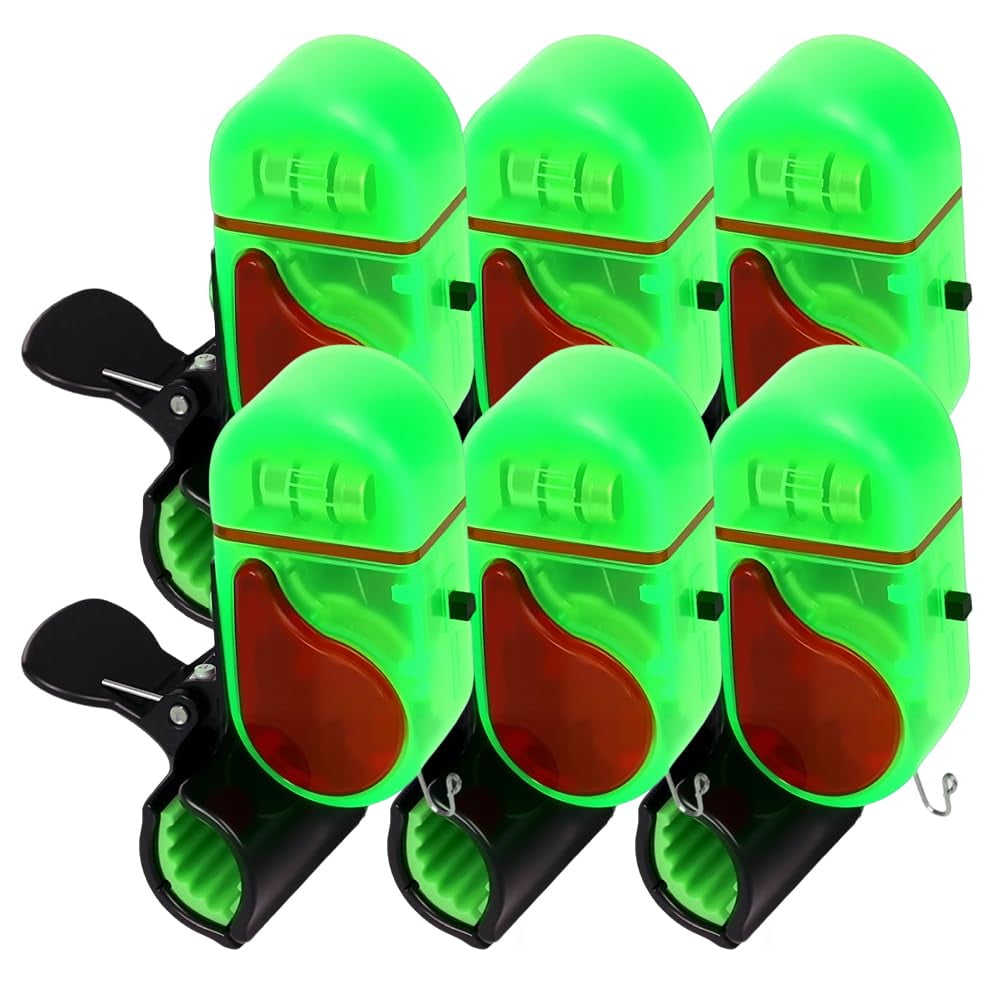 Fishing Bite Alarm with LED Light, 2025 New Fish Bite Alarm Sound Bite ...