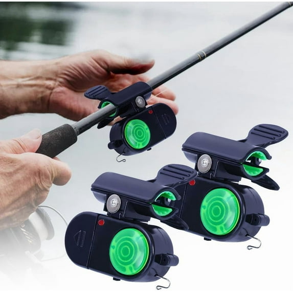 Fishing Bite Alarm with LED Light, 2025 New Sensitive Electronic ...