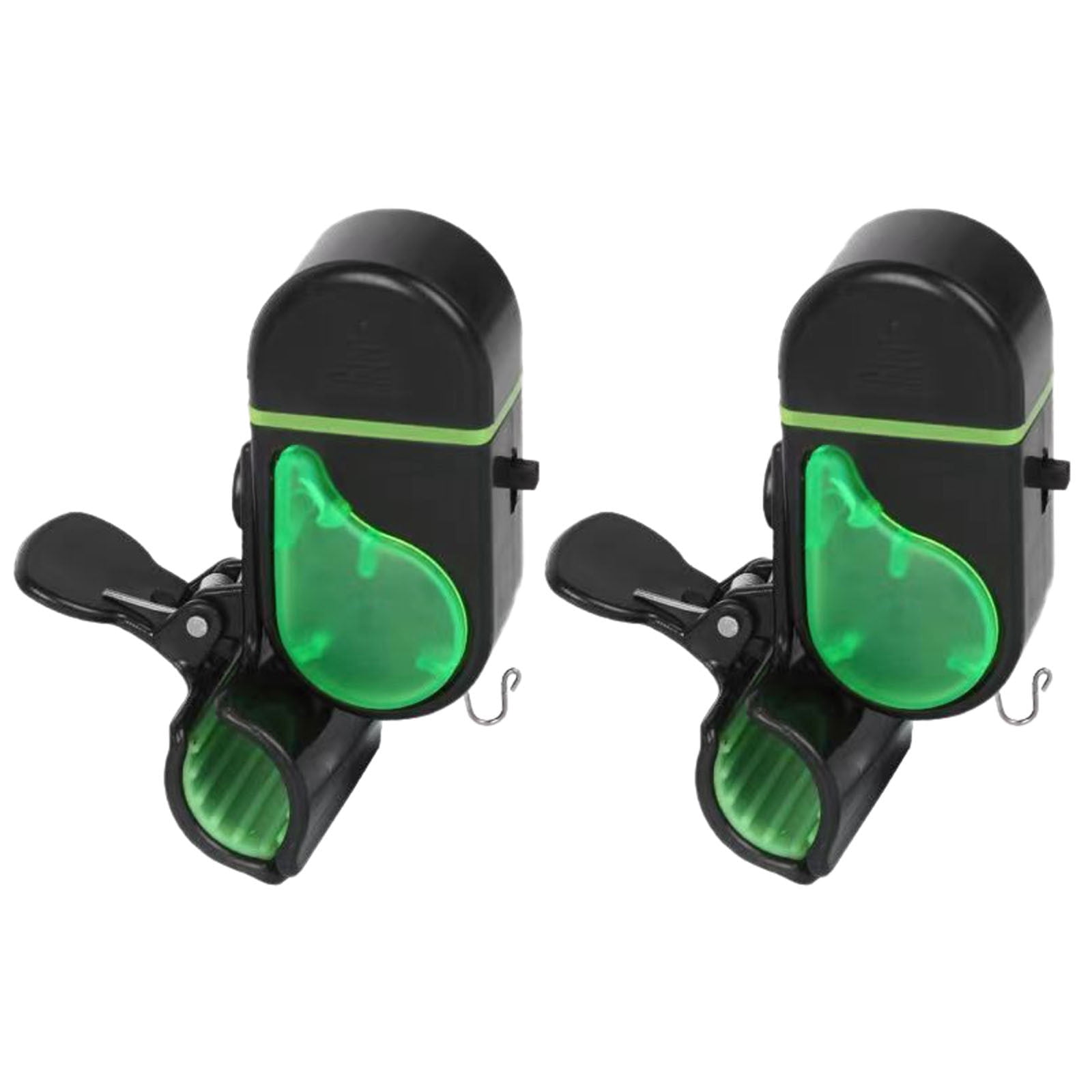 Fishing Bite Alarm with LED Light, Upgrade Sound Bite Alert Bell Fish ...