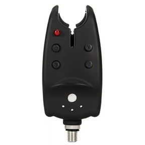 Fish Bite Alarm Electronic Clip on Fishing Bait Alarm Sound LED Lights ...