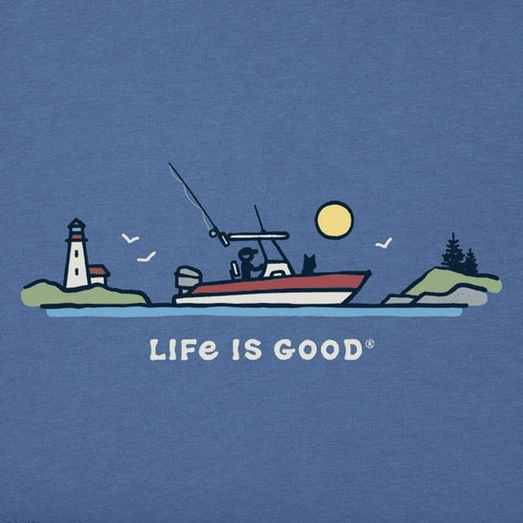 Fishing Boat Vista Tee - Walmart.com