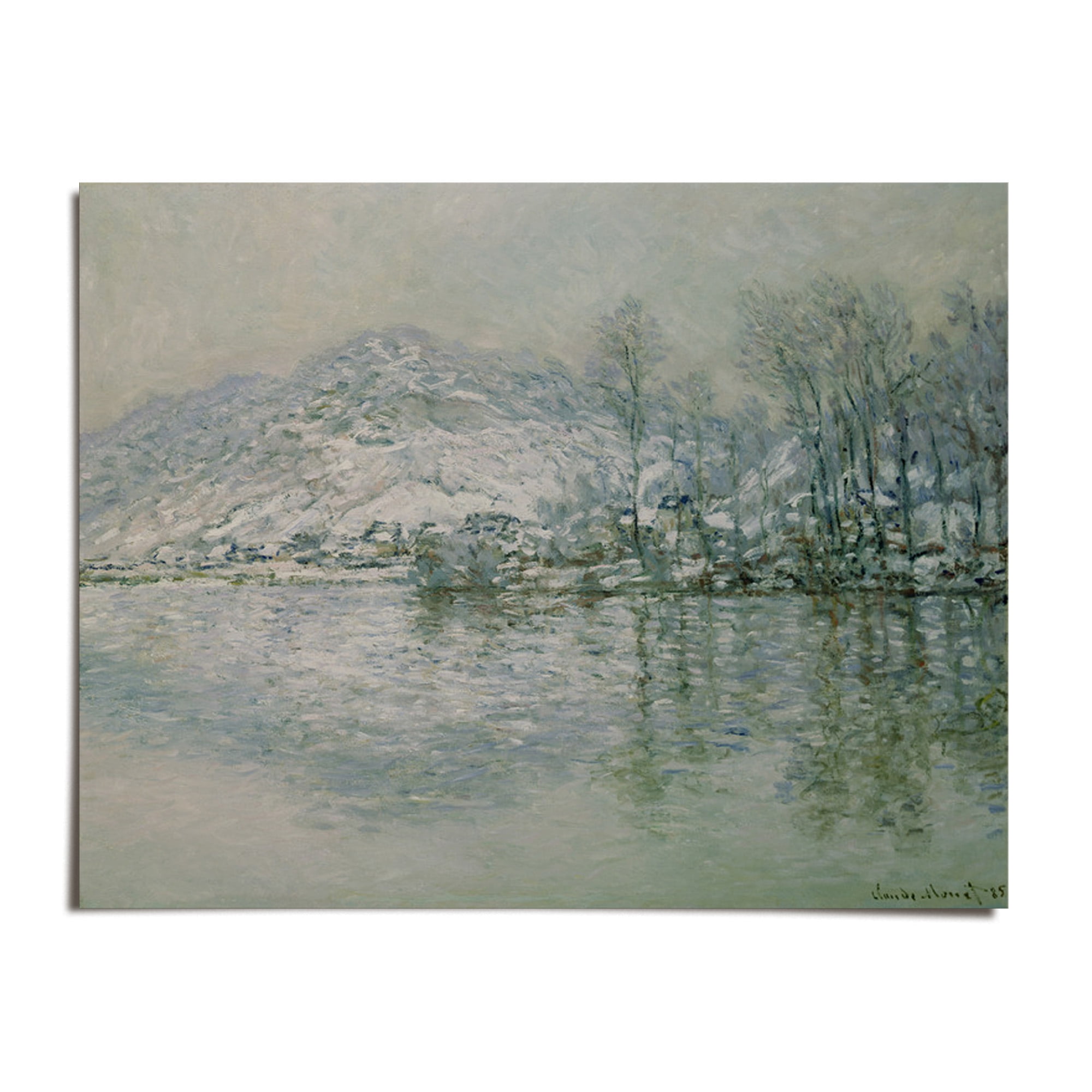 Fishing Boats At The Large Pourville, 1882 - Claude Monet - 9x12 - Wall ...