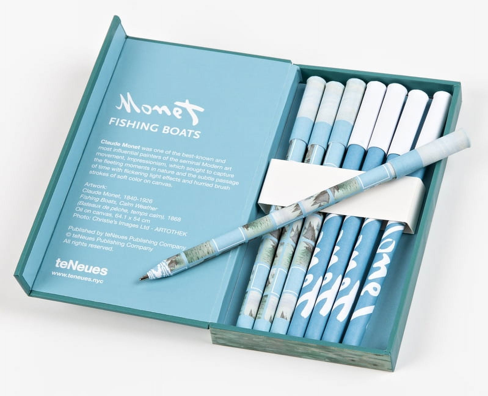 Fishing Boats, Claude Monet 8-Pen Set (General merchandise) - Walmart.com