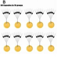 Eagle Claw Bobber Stops-Rubber 4-8LB 07090-004 - Walmart.com