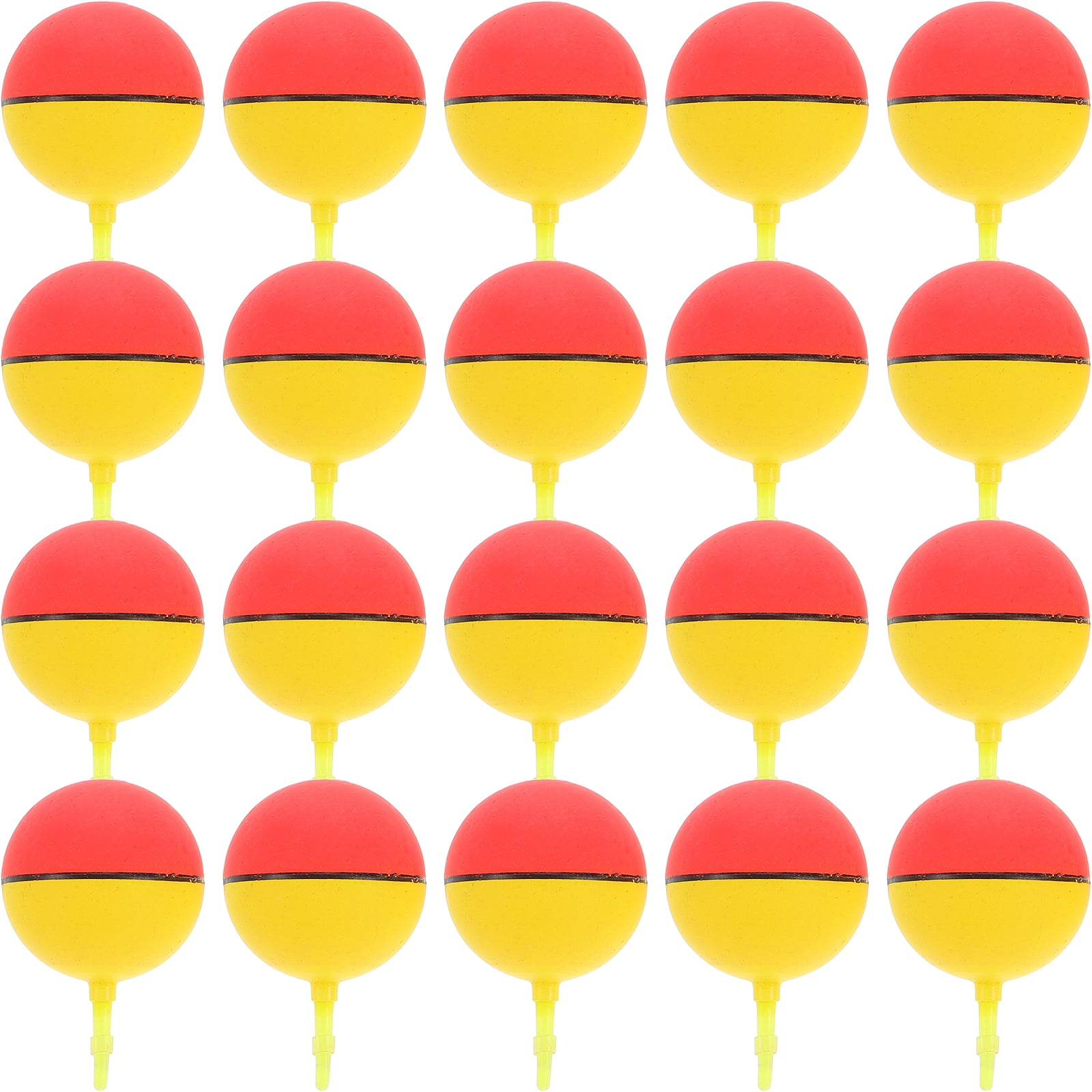 Fishing Bobbers,20Pcs Fishing Bobbers Fishing Rod Floats Surf Plastic ...