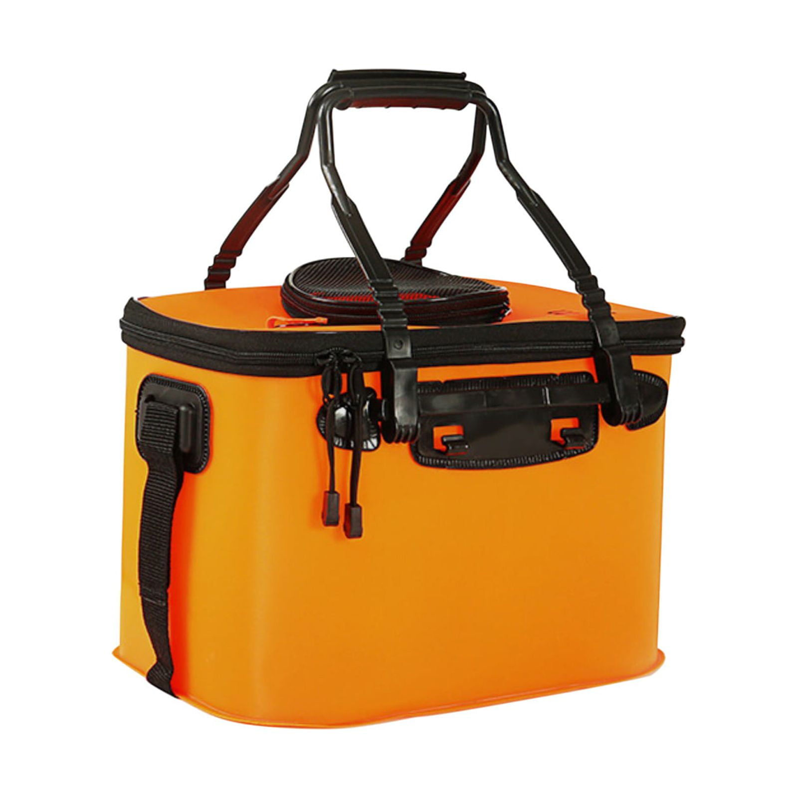 Fishing Bucket, Foldable Fishing Bait Bucket, Multifunctional Portable ...
