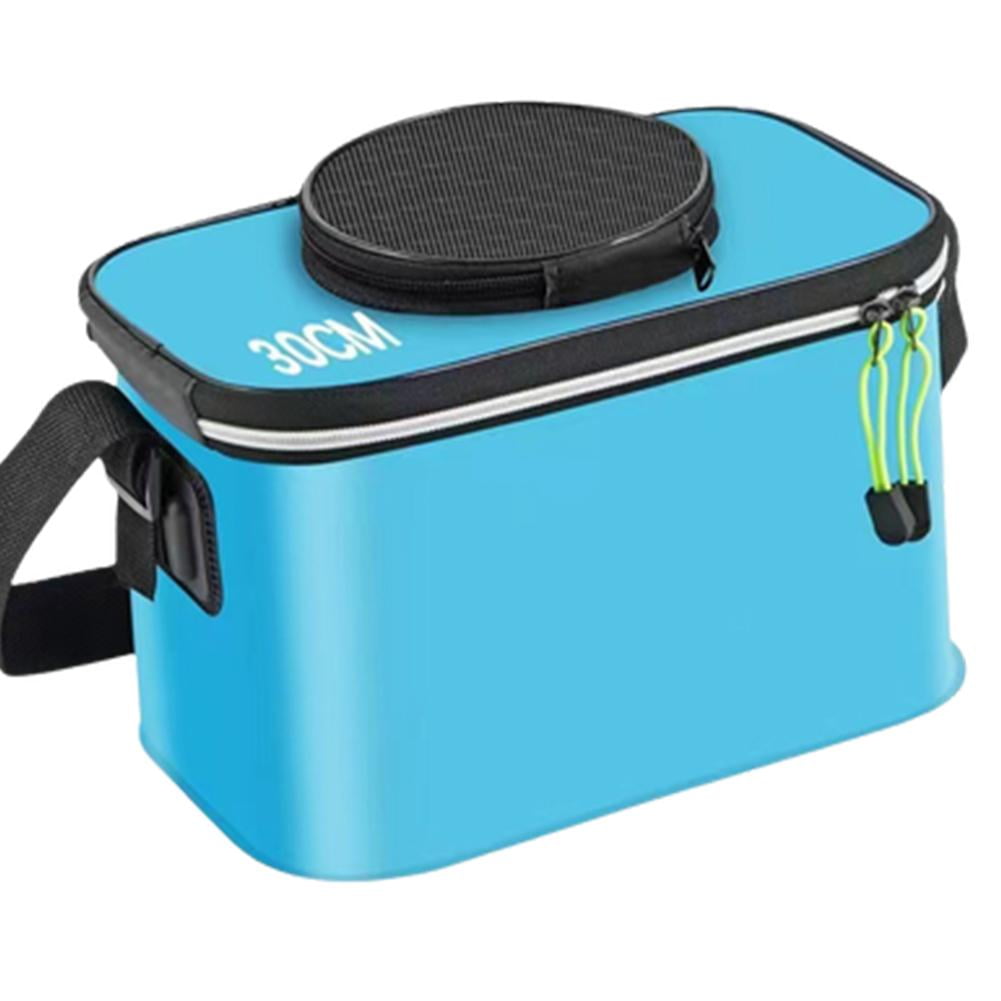 Fishing Bucket, Foldable & Portable Fishing Bait Storage, Fish ...