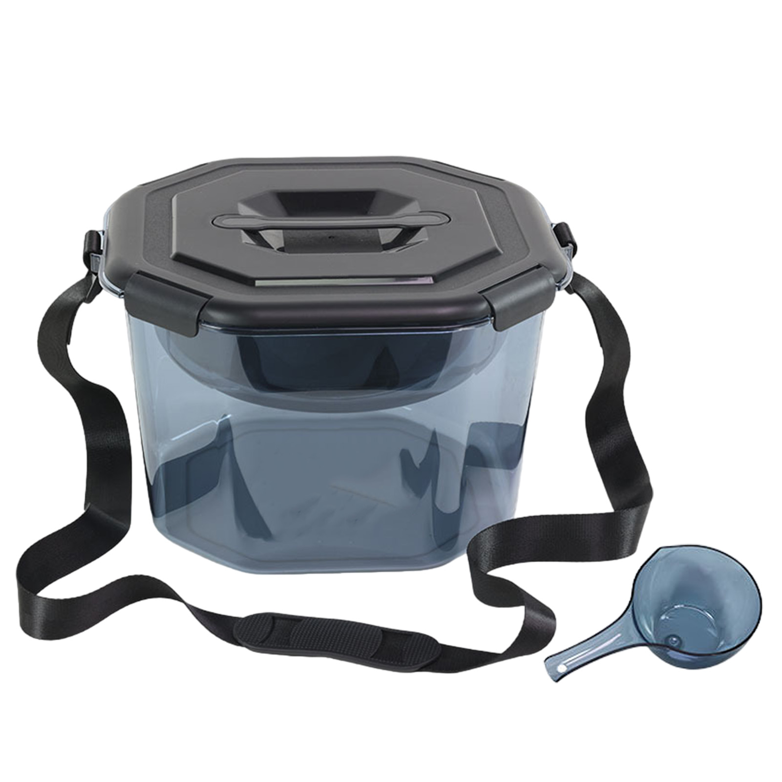 Fishing Bucket with Lid, 5 Gallon Bait Tank Multi functional, Fishing ...