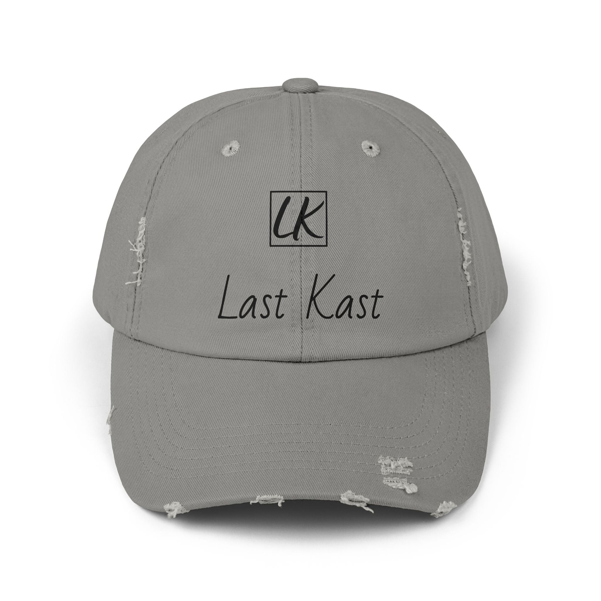 Fishing Cap, Last Kast Exclusive Branded Logo, Unisex Distressed Cap ...
