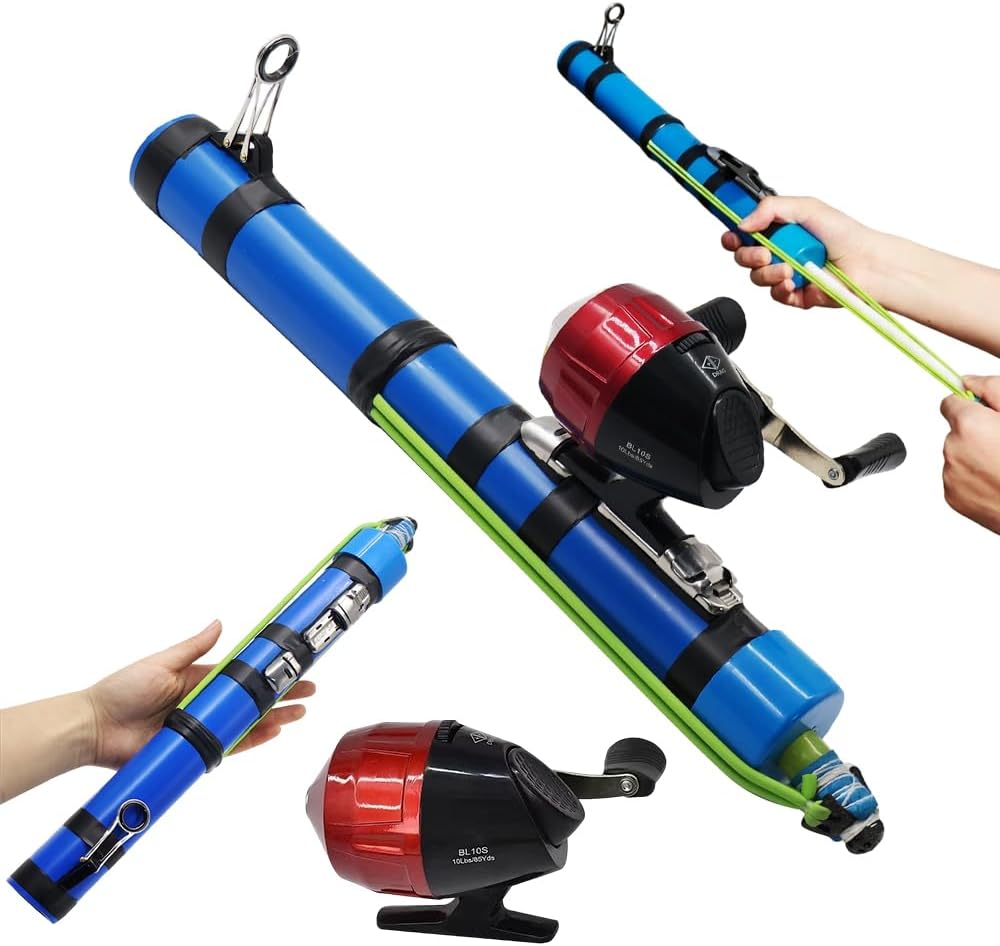 Fishing Catapult Rod, 2026 Upgrade Lightweight and Portable Fishing ...