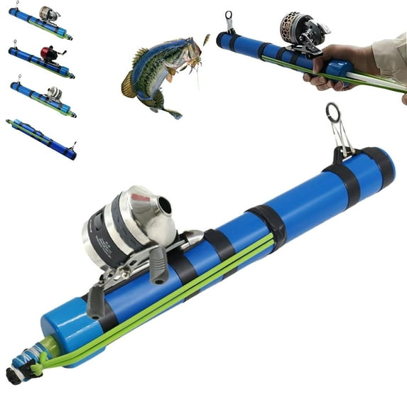 Fishing Catapult Rod, Portable Catapult Fishing Lure Angling Tools ...