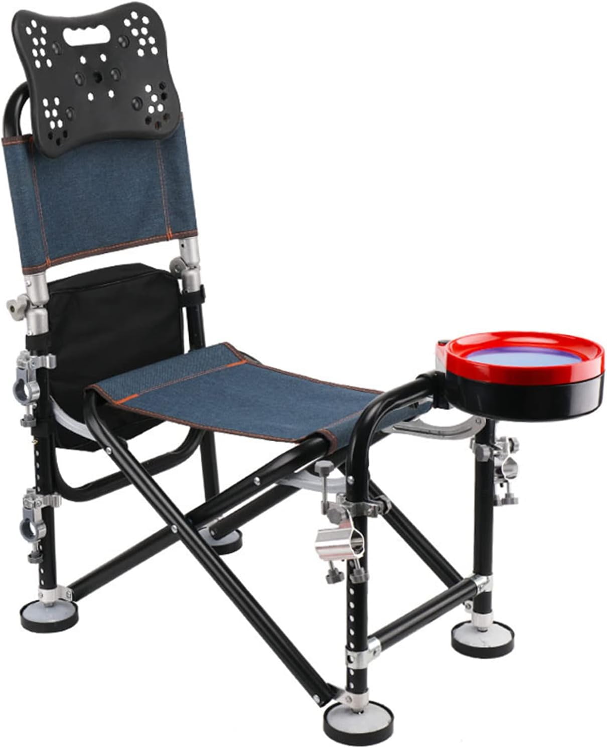 Fishing Chair 13 Gear Rise Fall 21cm Adjustment Fishing Chair with ...