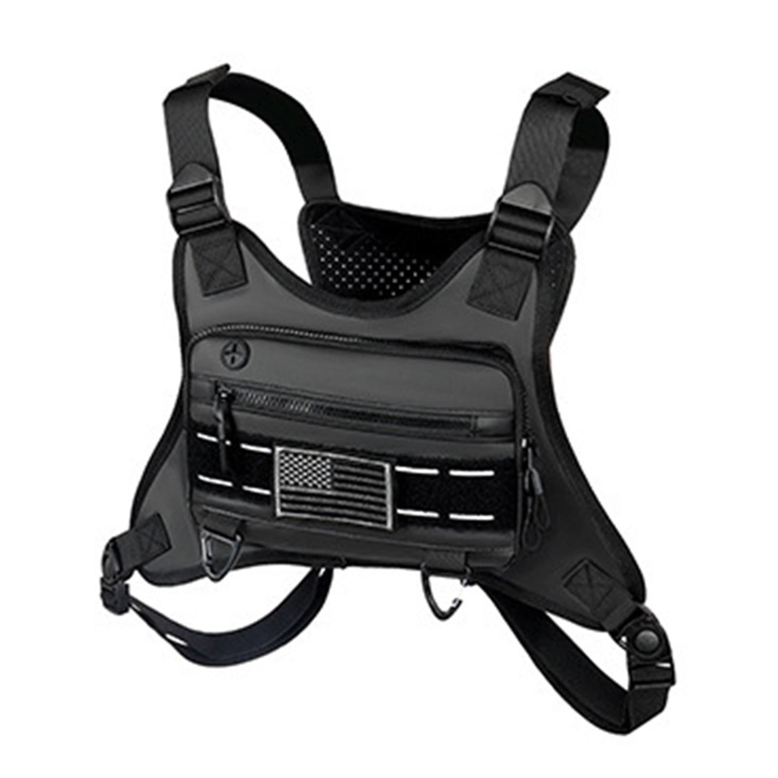 Fishing Chest Bag Outdoor Sports Running Vest Backpacks Front Chest ...