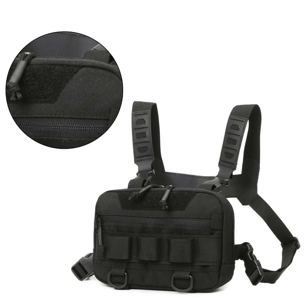 Fishing Chest Bag Running Backpacks Outdoor Travel Vest Bag Front Chest ...