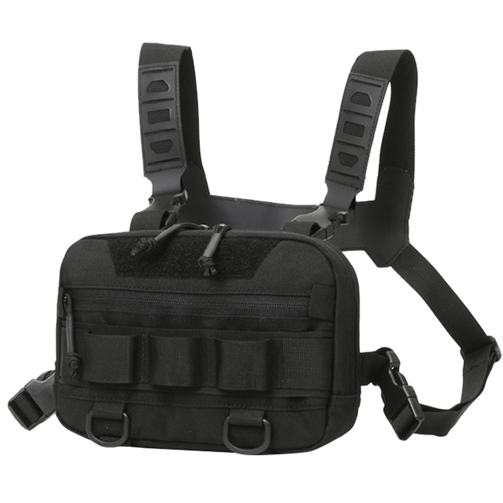 Fishing Chest Pack, Oxford Cloth Large Opening Chest Pack with Back ...